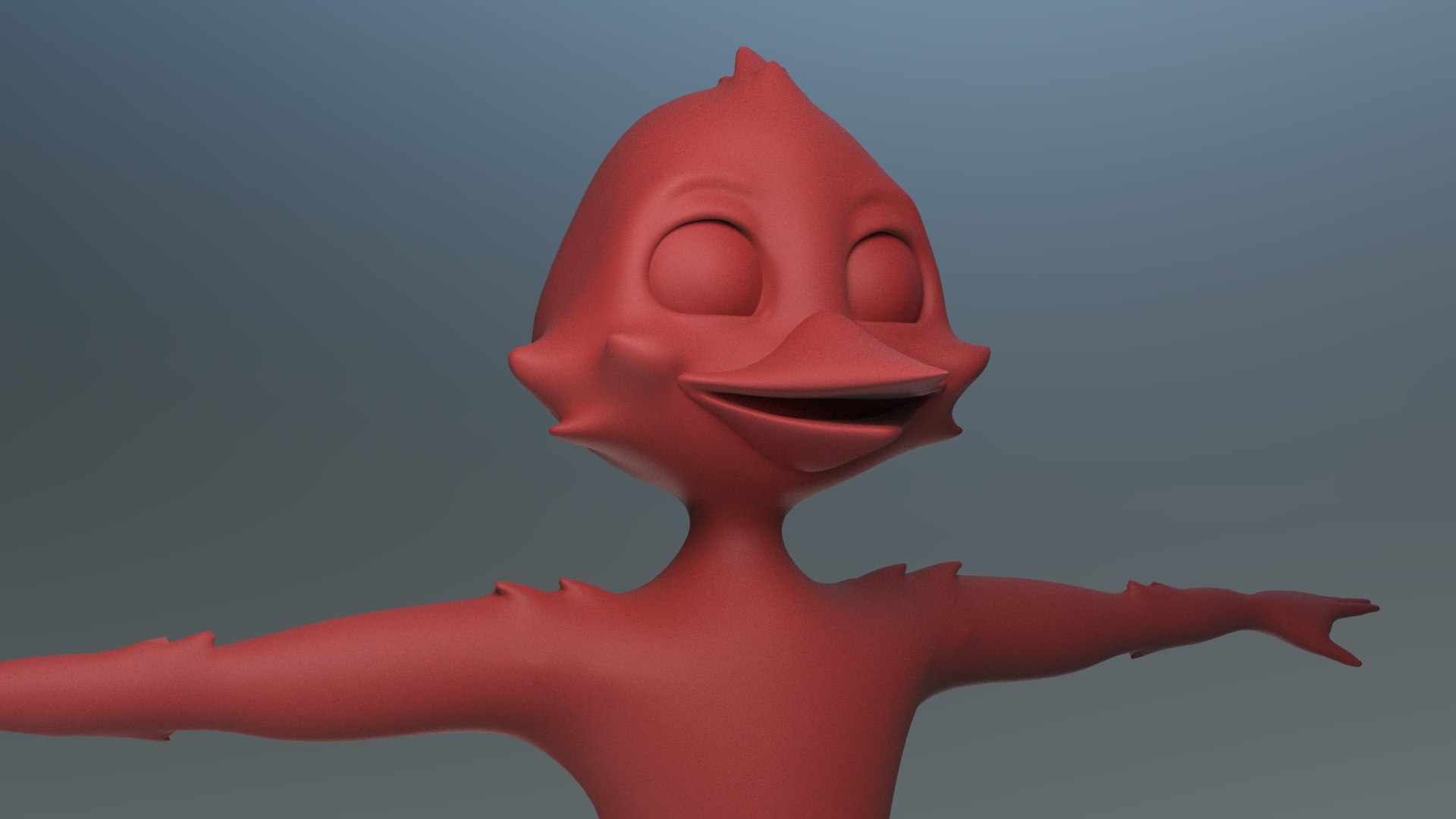 3D Duck Character Model - TurboSquid 1961171