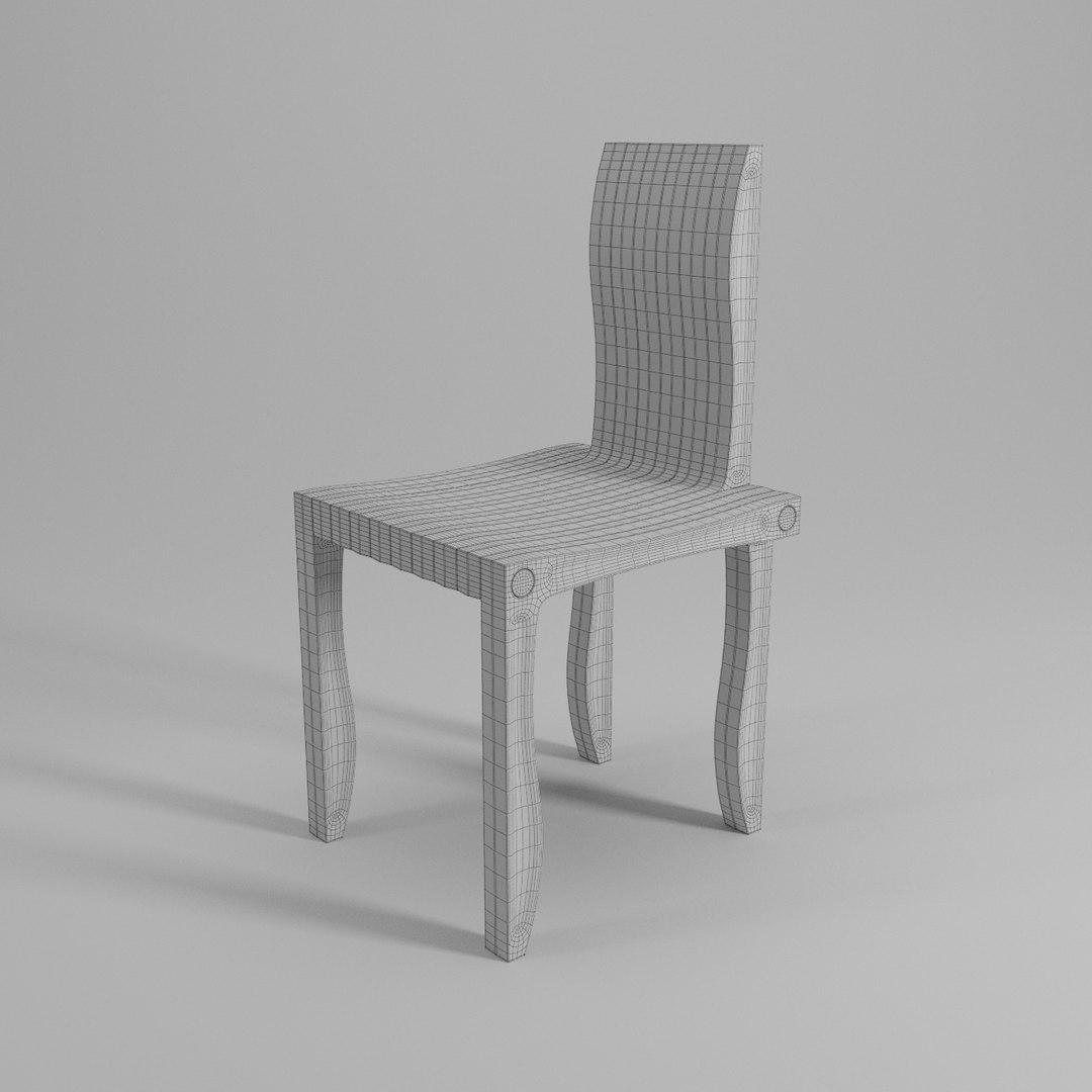 3d model artek 10-unit chair