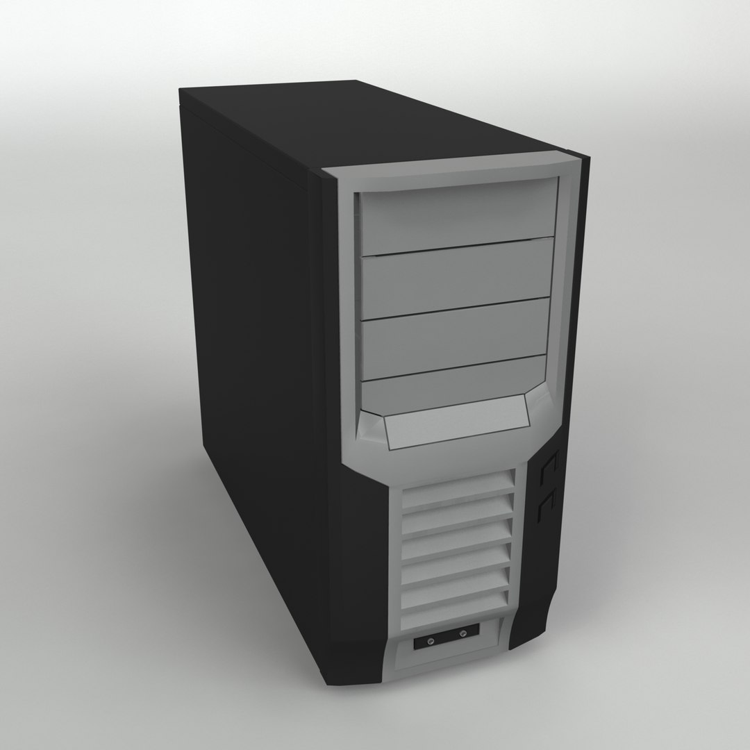 Computer Case 3d Obj