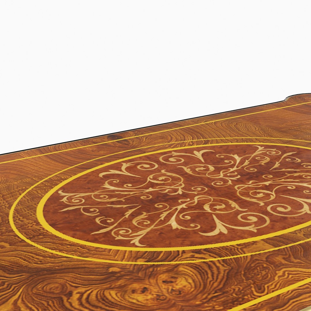 Signorini Coco Rectangular Coffe Table 3d Model