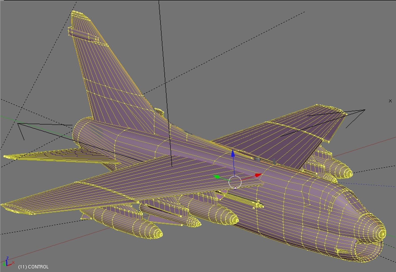 3d Model Vought A7 Corsair Ii