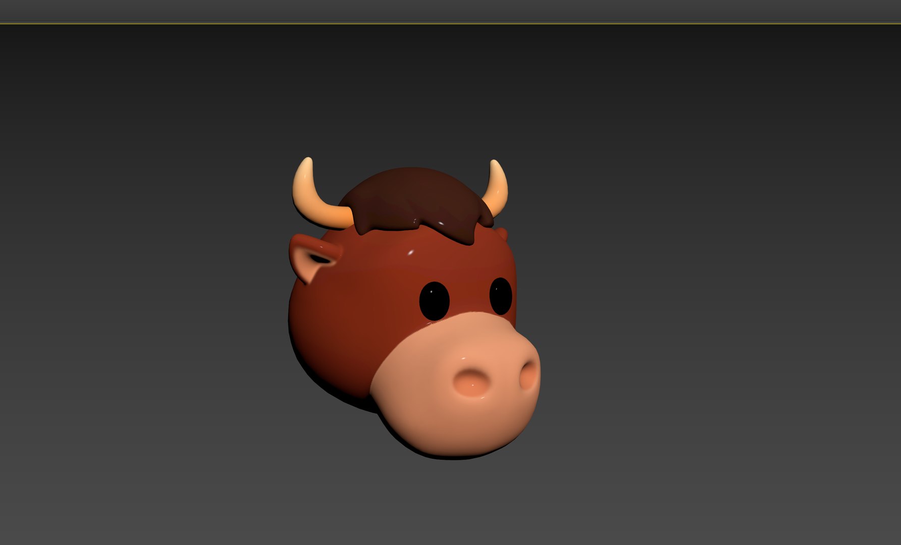 Prop126 Bull Head 3D model - TurboSquid 1945254