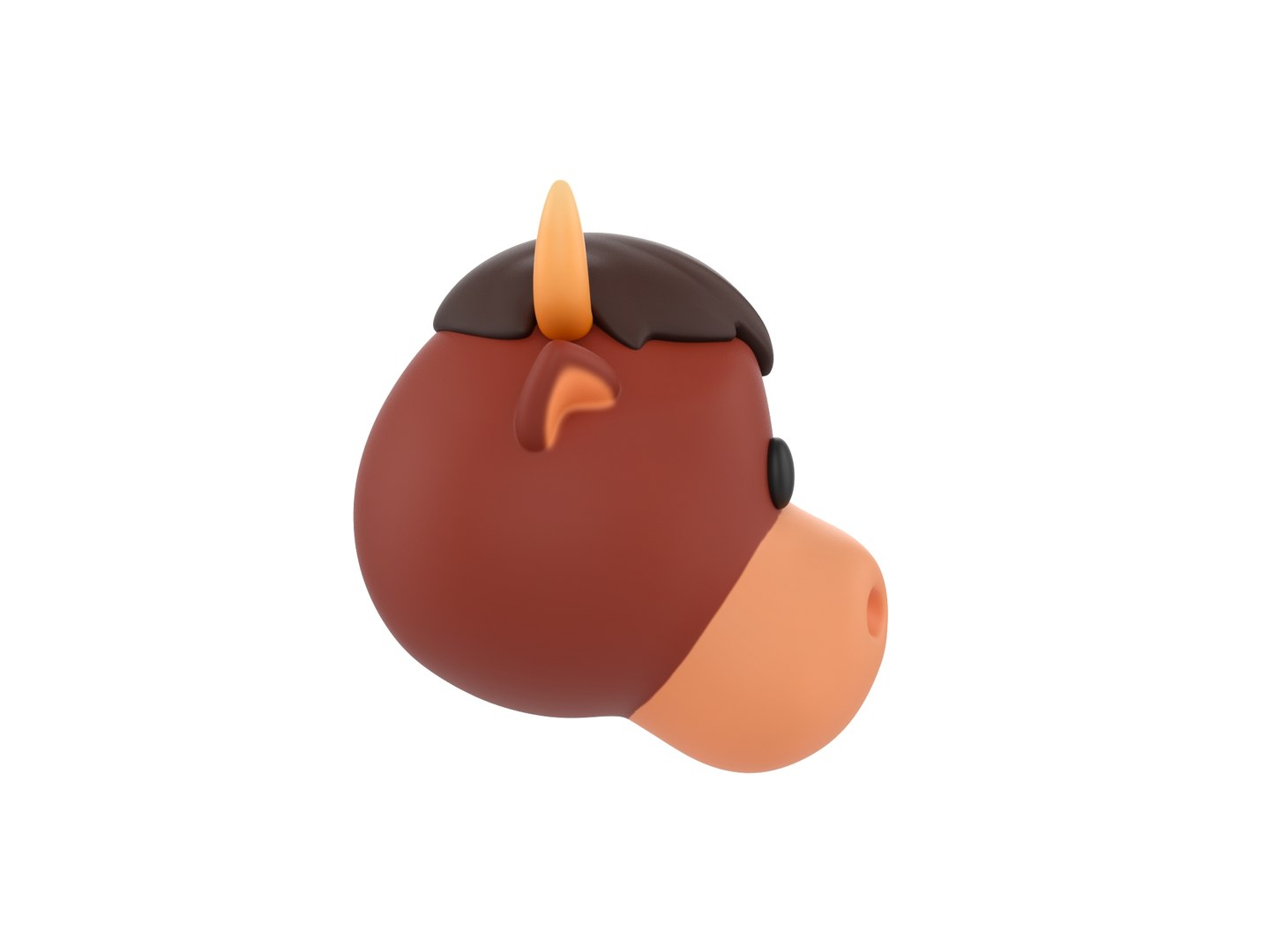 Prop126 Bull Head 3D model - TurboSquid 1945254
