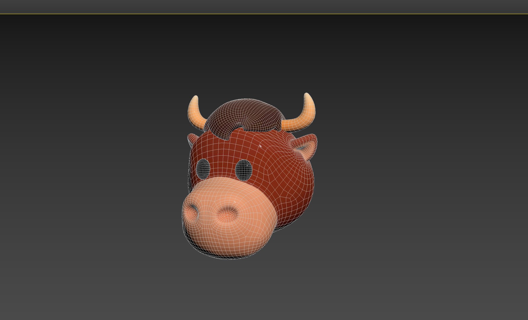 Prop126 Bull Head 3D model - TurboSquid 1945254