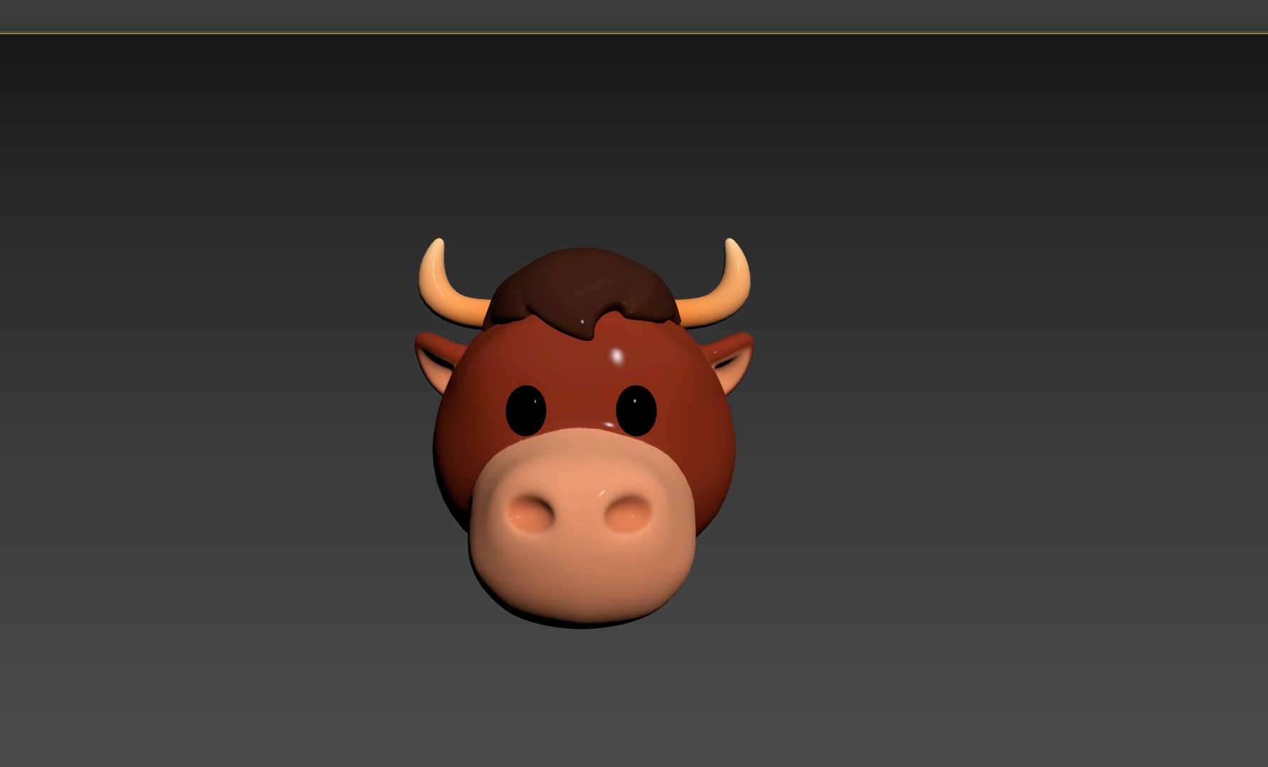 Prop126 Bull Head 3D model - TurboSquid 1945254