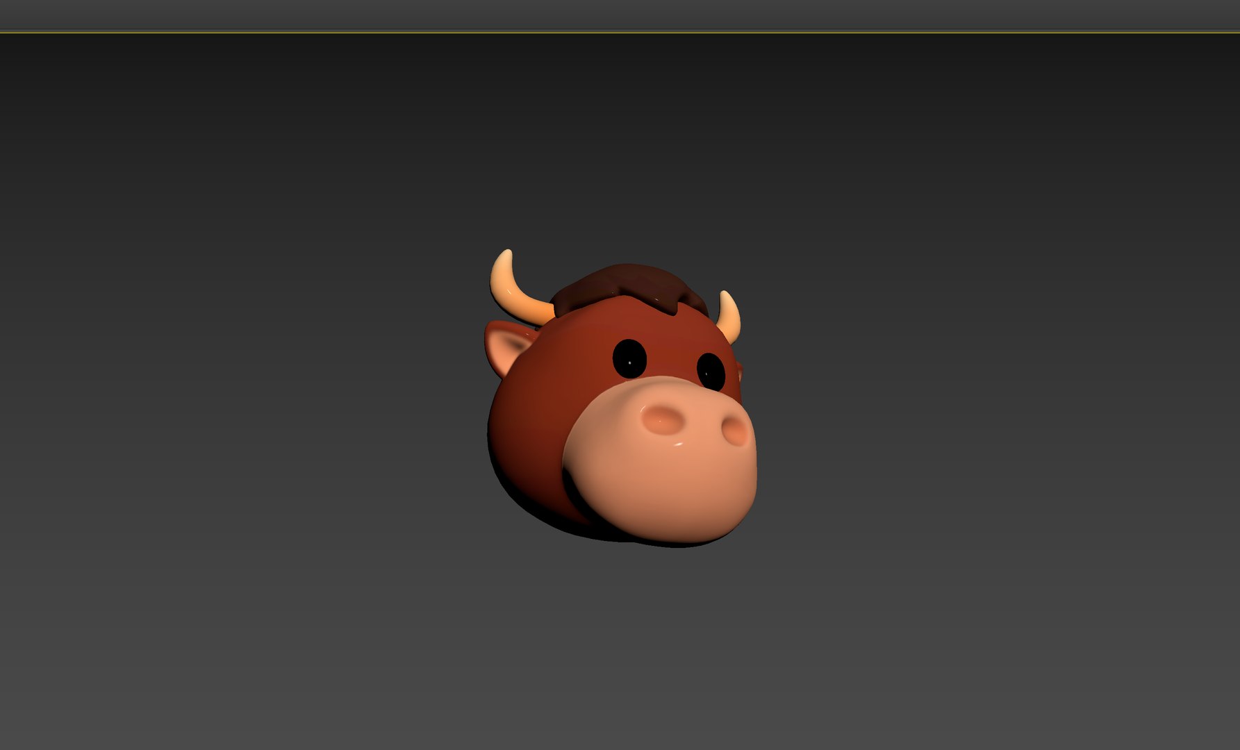 Prop126 Bull Head 3D model - TurboSquid 1945254