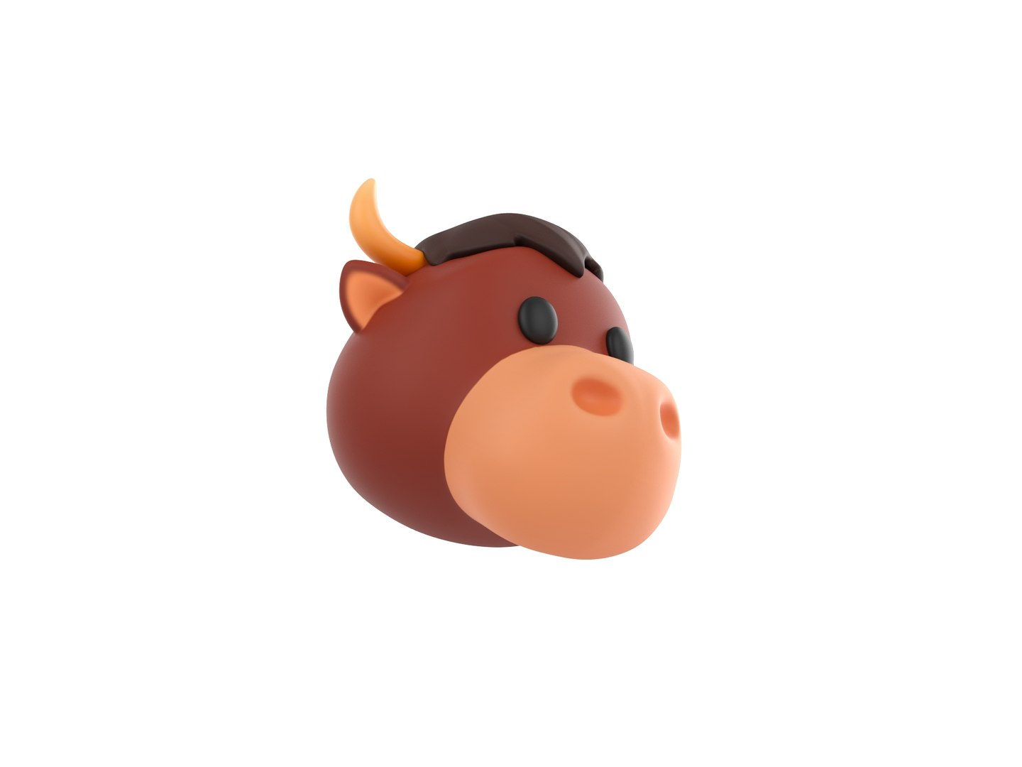 Prop126 Bull Head 3D model - TurboSquid 1945254