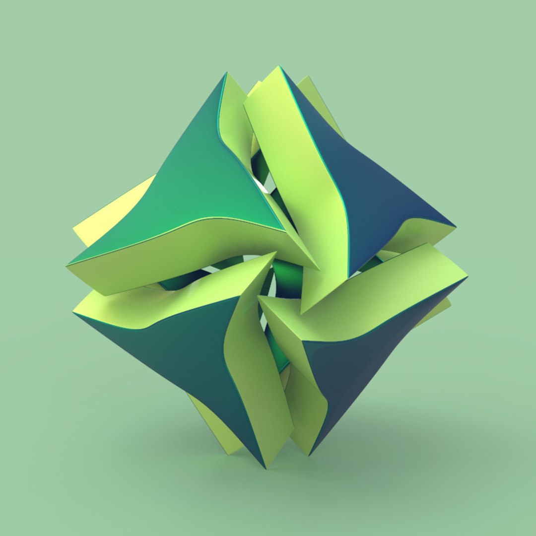 3D Abstract Object - TurboSquid 1632887