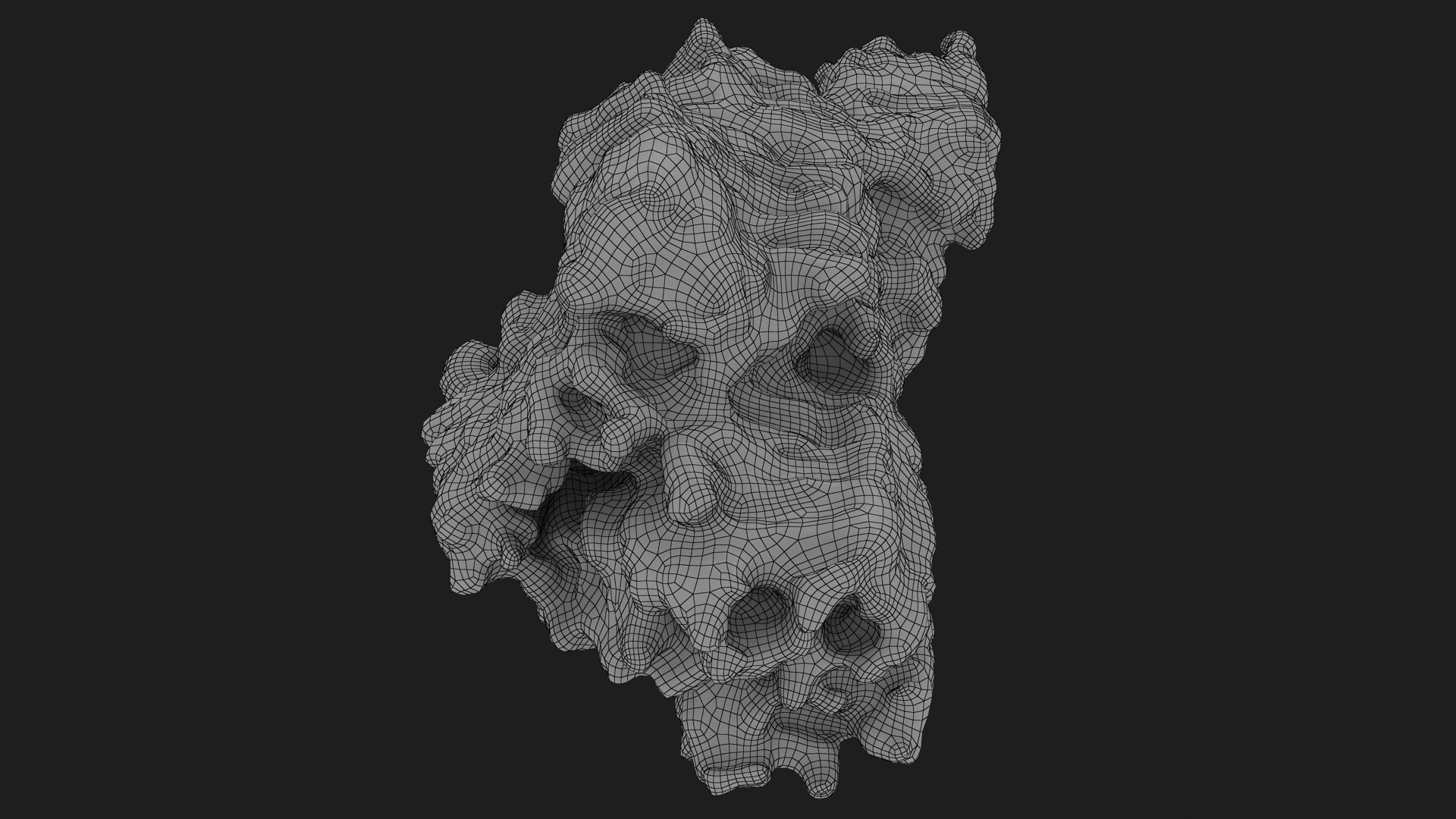 3D Rock Cliff Shape 2 Model - TurboSquid 2154342