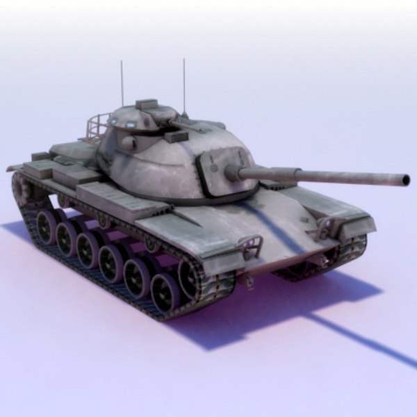 3d m60a3 lods m60 tank