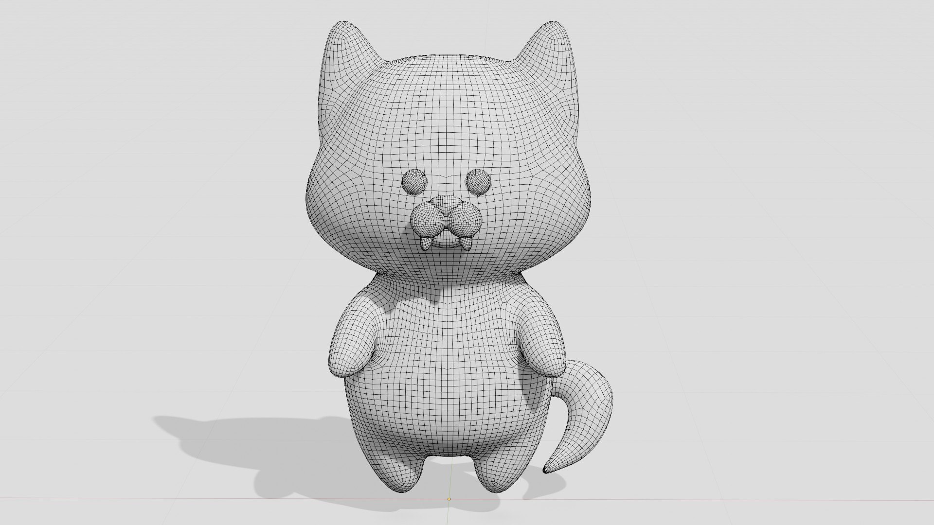 Cute Little Gray Wolf 3D Model - TurboSquid 2094951
