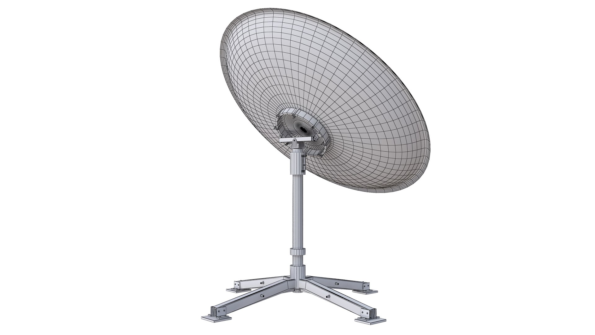 Home Satellite Dish 3D Model - TurboSquid 1815803