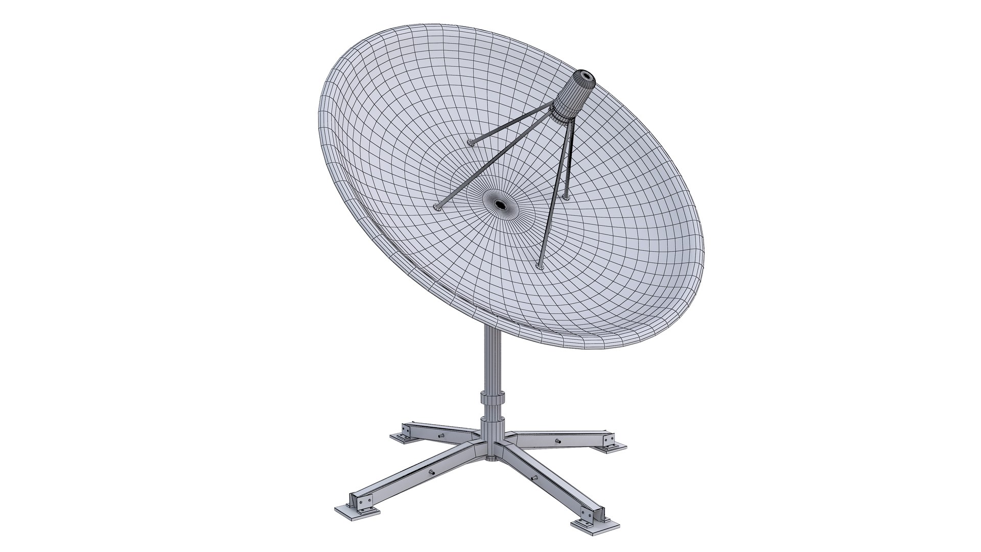 Home Satellite Dish 3D Model - TurboSquid 1815803