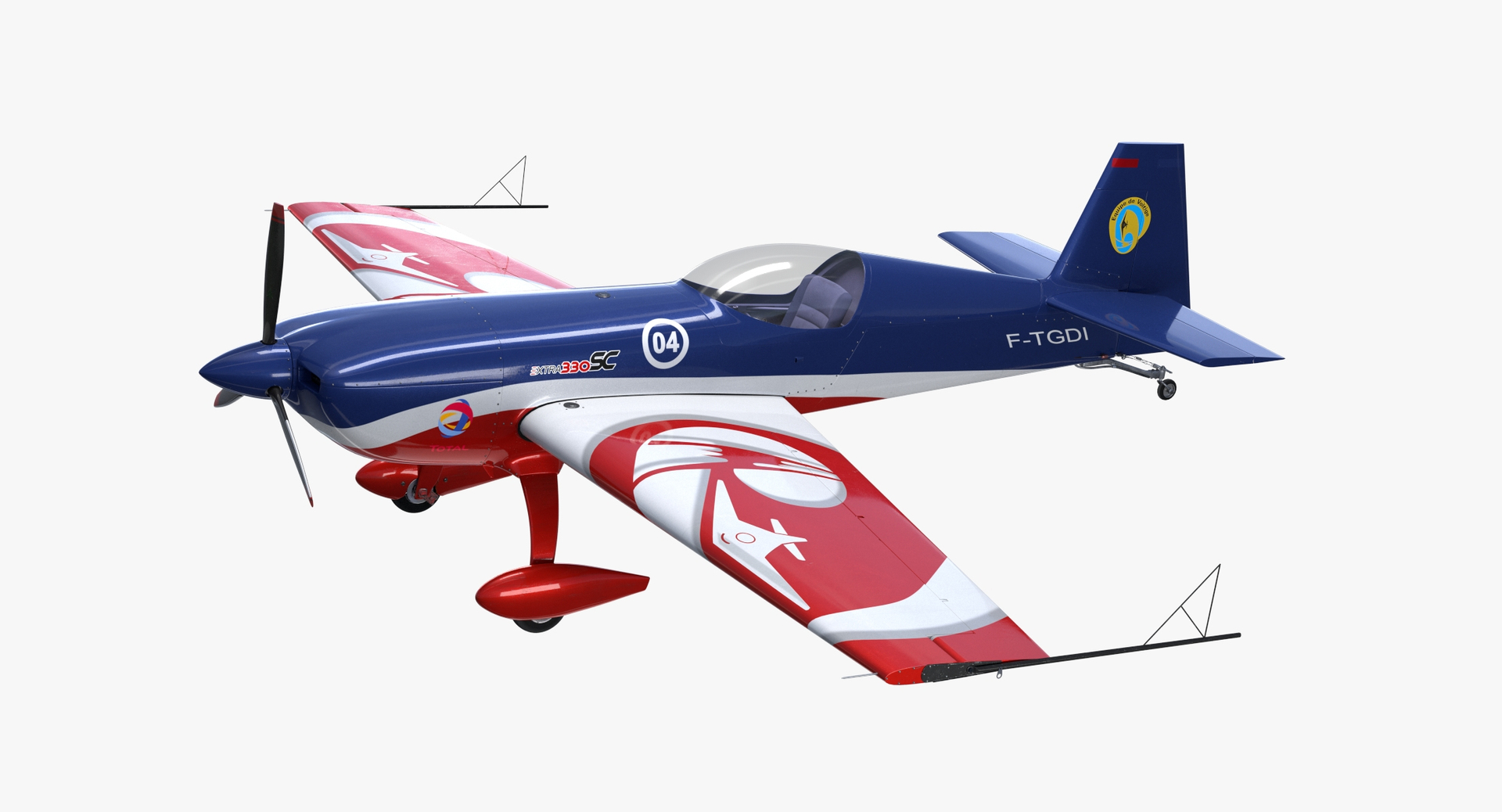 3D model extra 330 race aircraft - TurboSquid 1388278