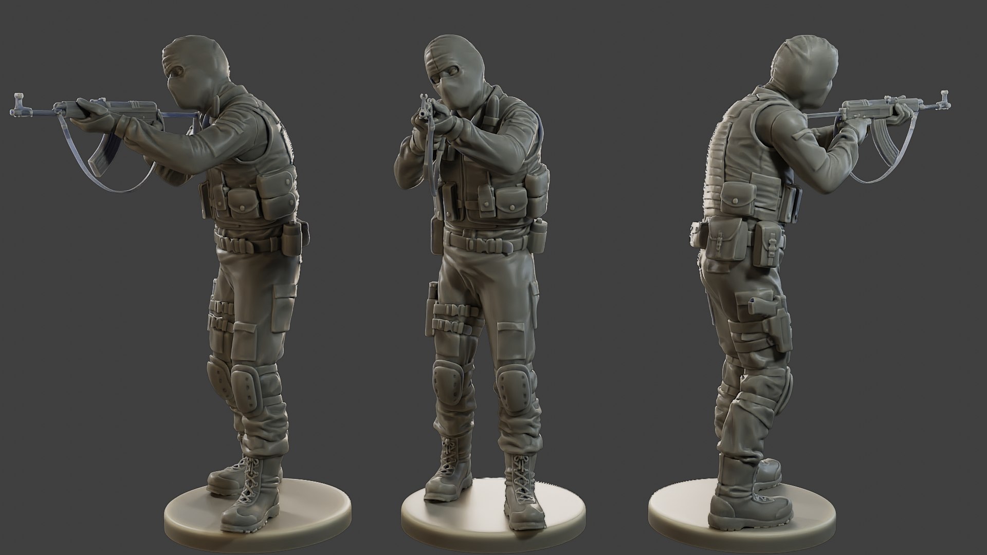 CzechSlovak Police Tactical Unit CPTU2 006 3D Model - TurboSquid 2199269
