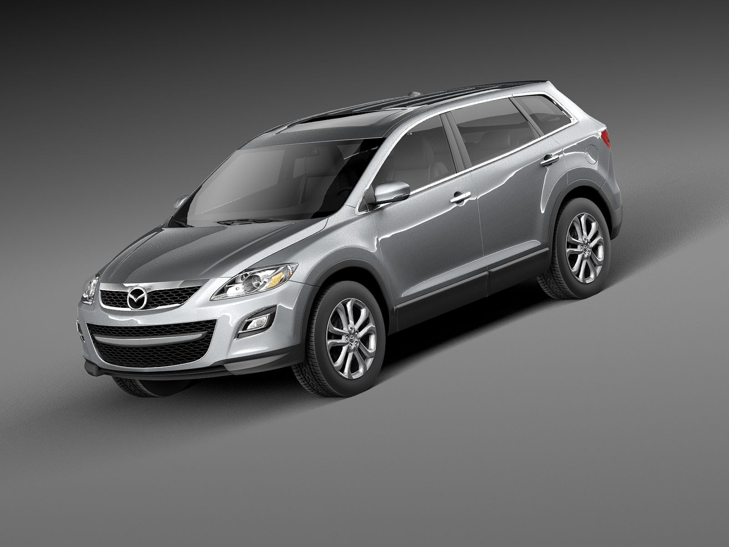 Mazda Cx-9 Suv 2011 3d Max