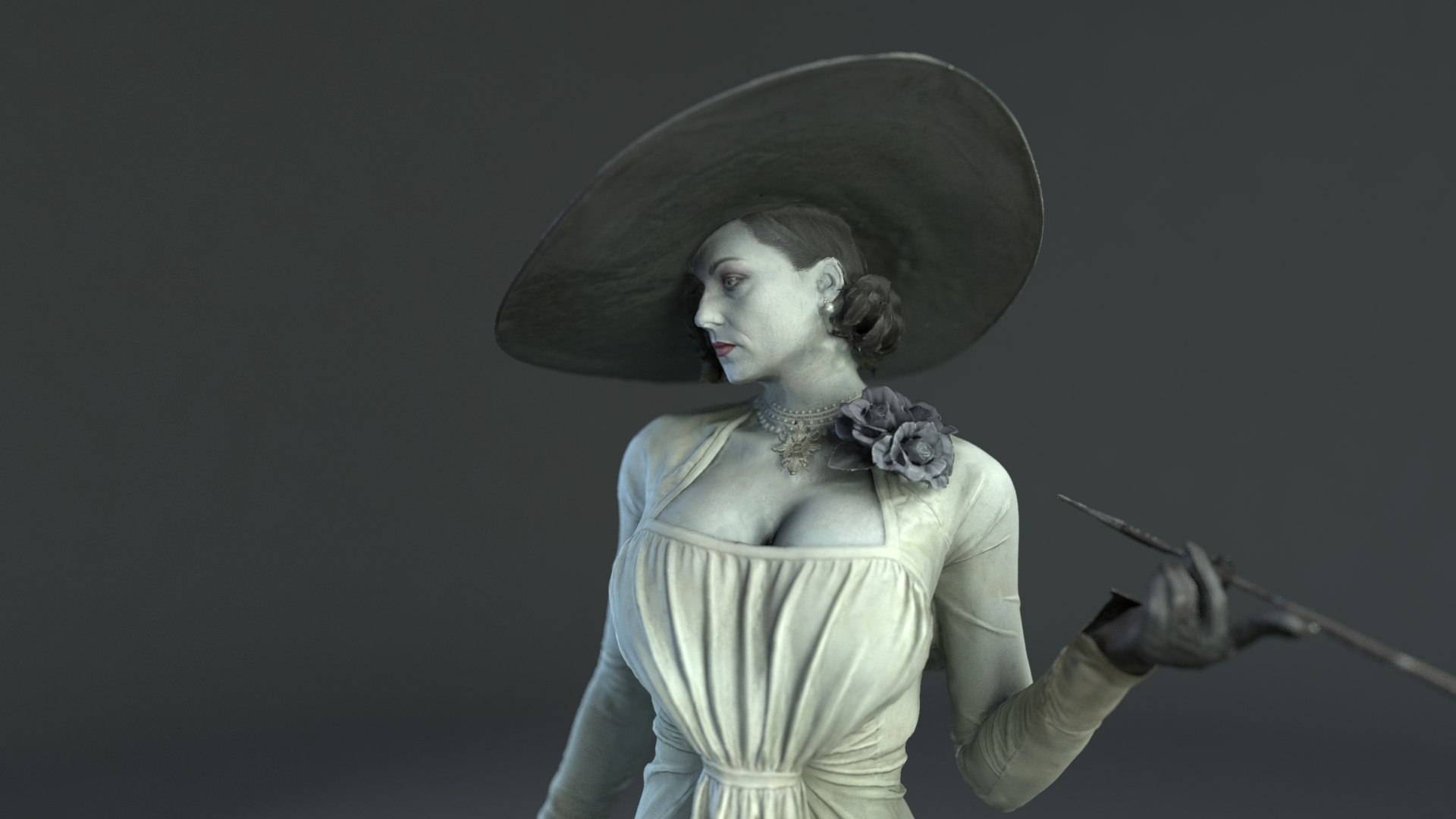 3D Model Lady Dimitrescu - TurboSquid 2089824