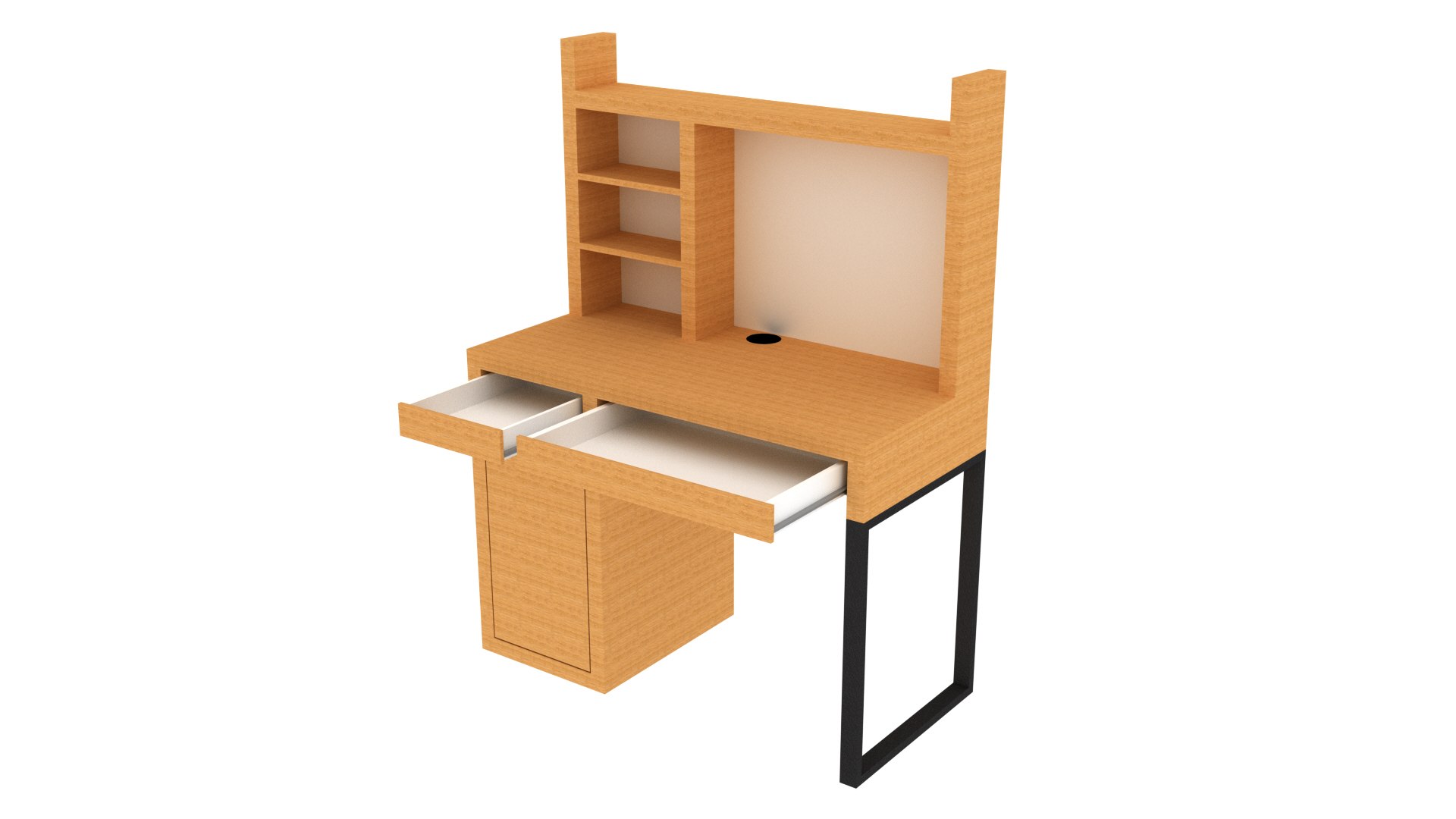 3D Model IKEA MICHE Desk - TurboSquid 1931637
