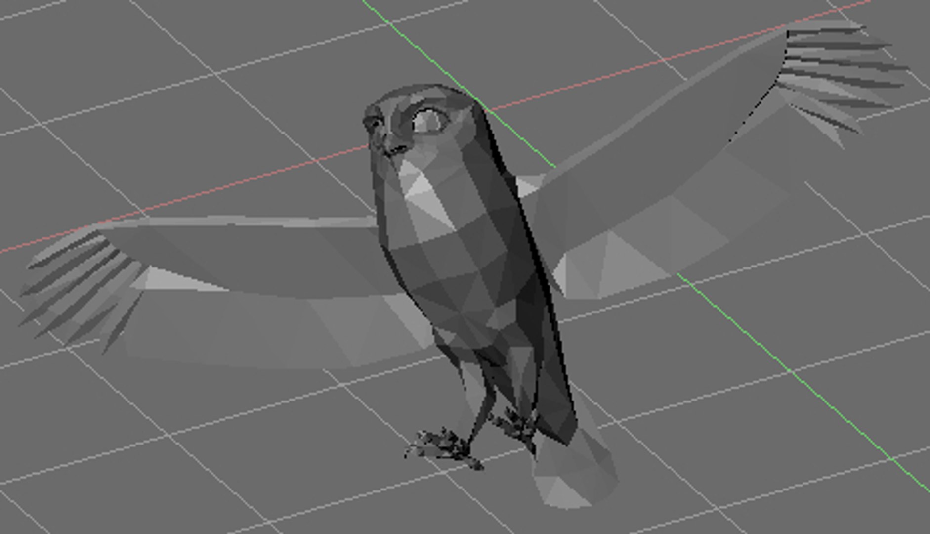 Free Gylfie Owl 3d Model
