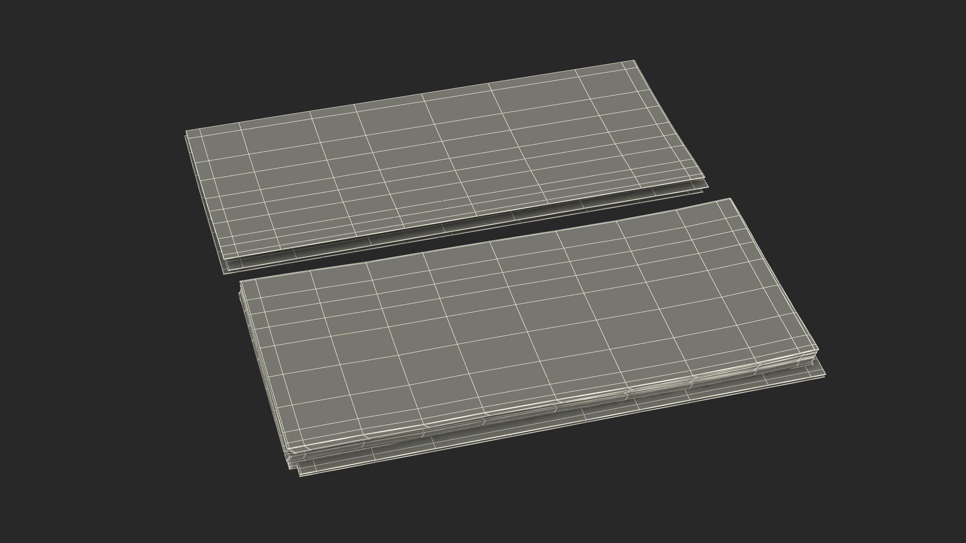 Bank Cheques Collection 3D model - TurboSquid 2172296