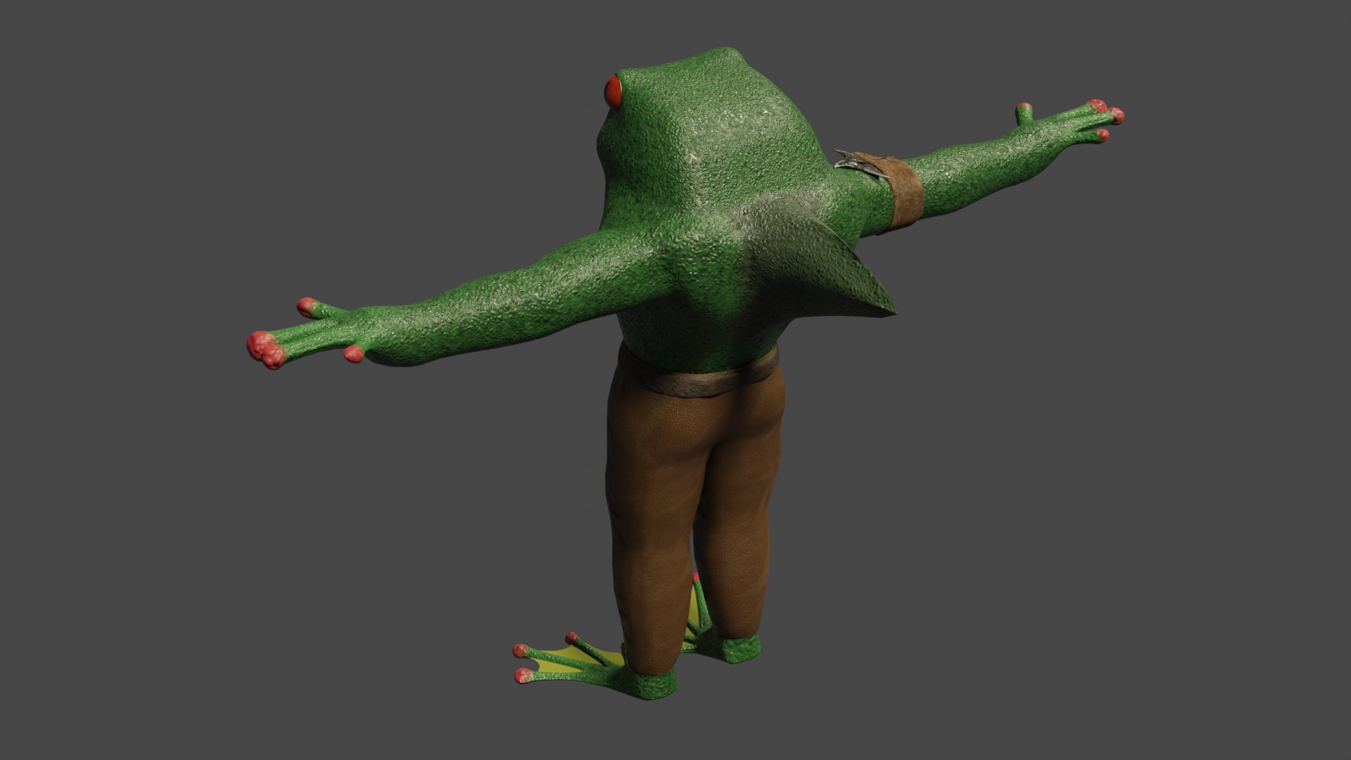 3D Model FROG-SHARKMAN FANTASY CHARACTER - LOWPOLY AND PBR - TurboSquid ...