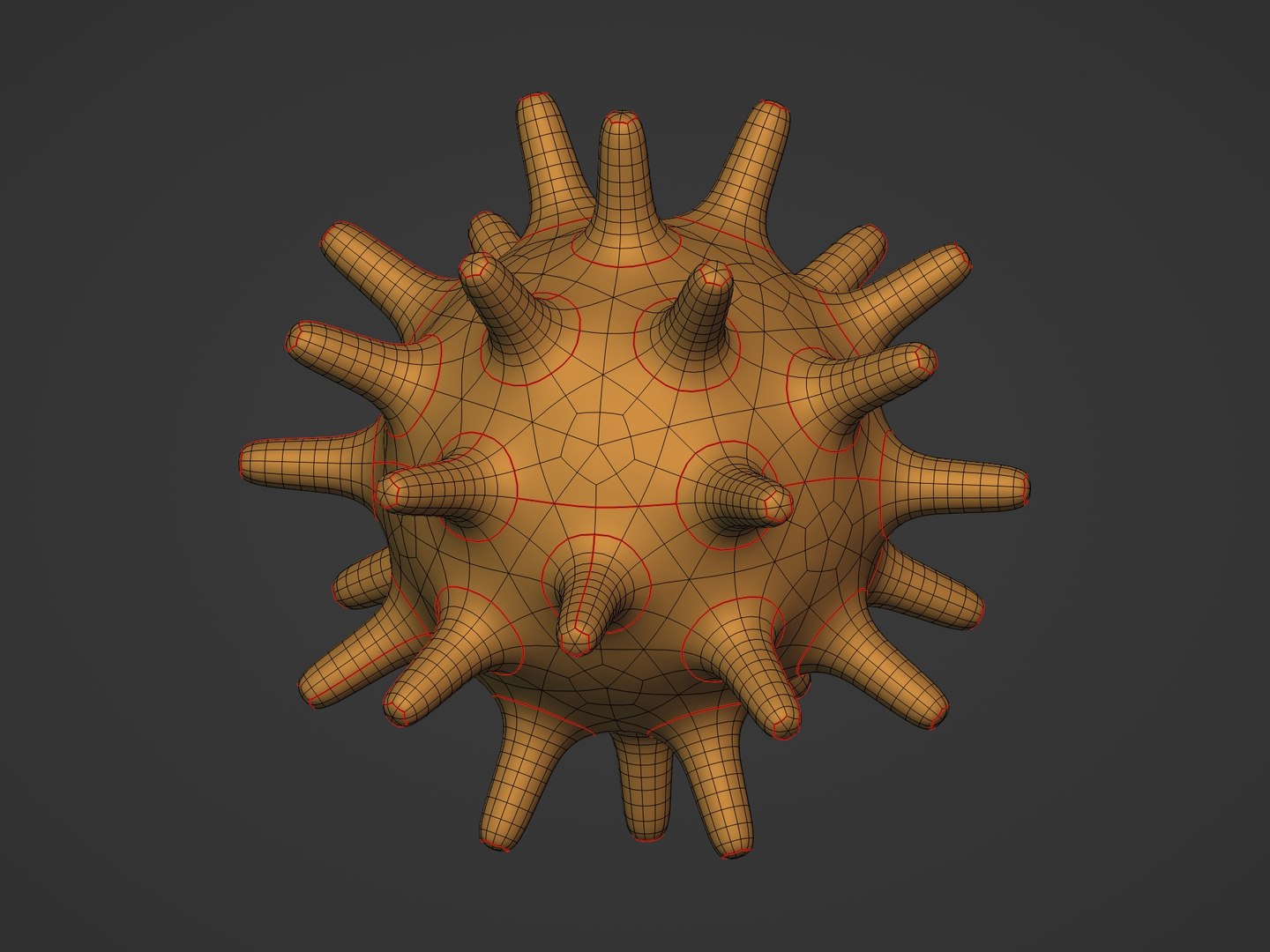 3D virus cell - TurboSquid 1426988