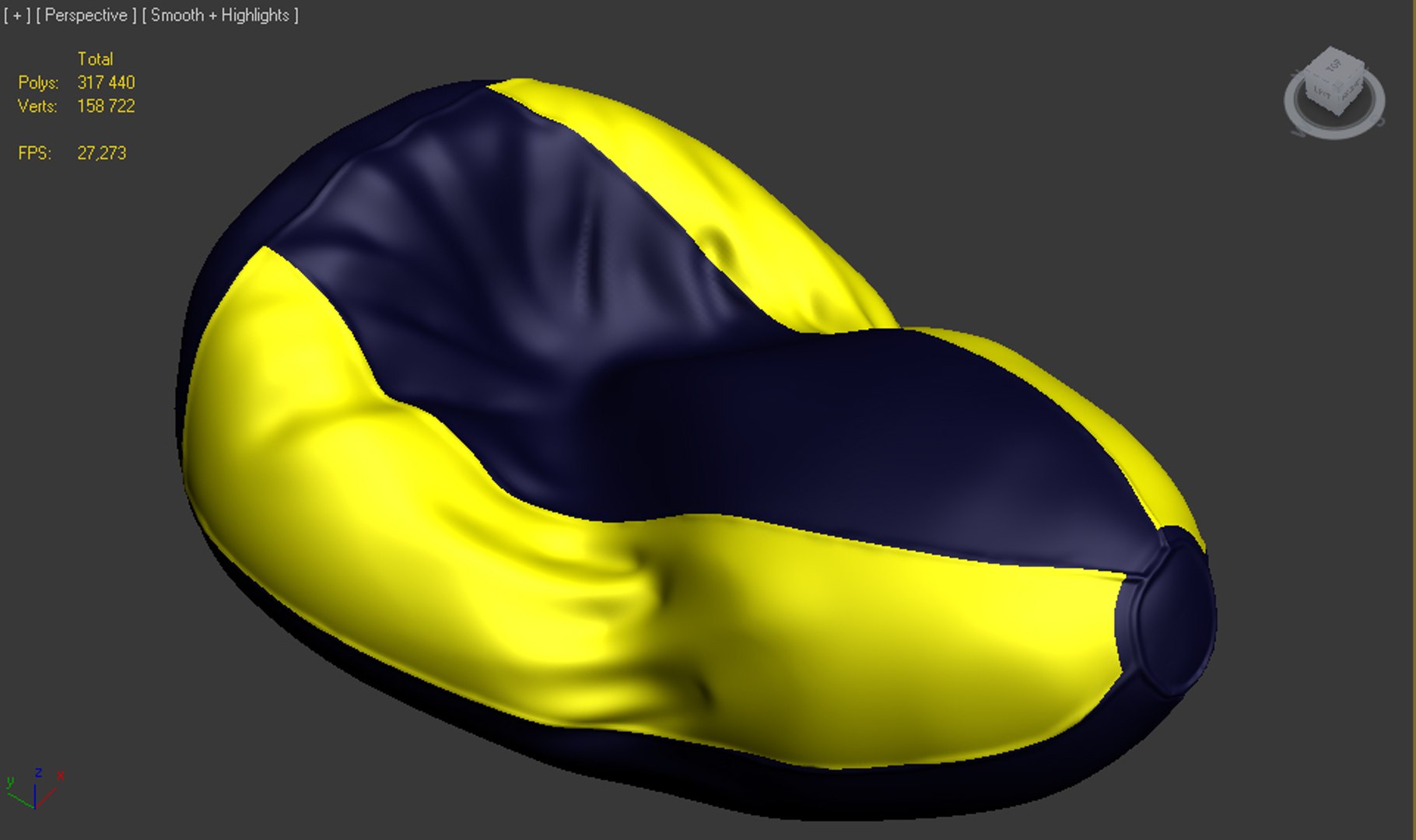 Free Chair Motorcycle 3d Model