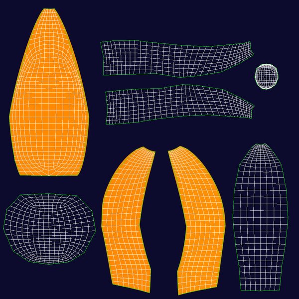 free chair motorcycle 3d model