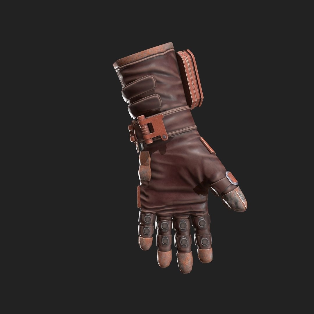 3D Sci-fi Glove Model - TurboSquid 1450601