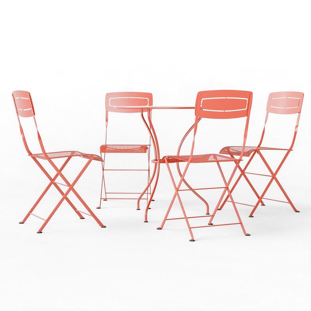 Fermob Slim Opera Chair Seat 3D Model - TurboSquid 1536862