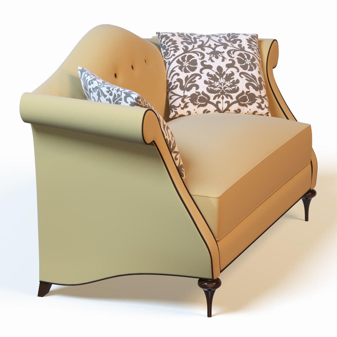 3dsmax Christopher Guy Sofa