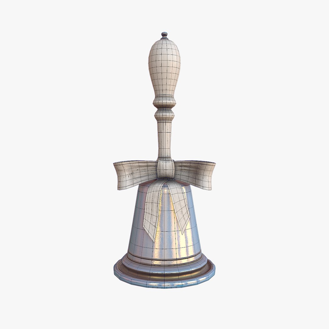 3d model christmas bell