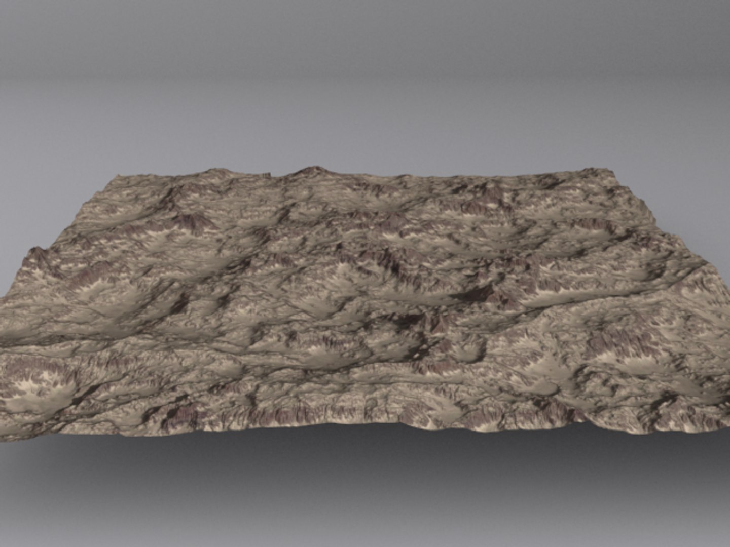 Maya Terrain Mountains Maps