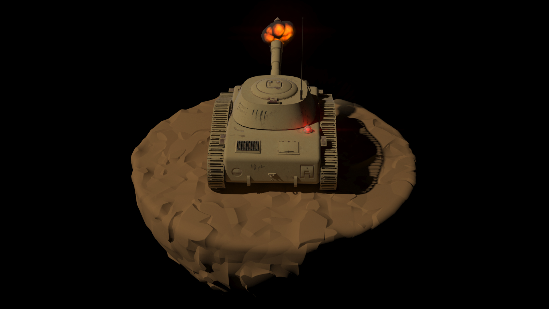 작은 탱크 3D 모델 - TurboSquid 1608730
