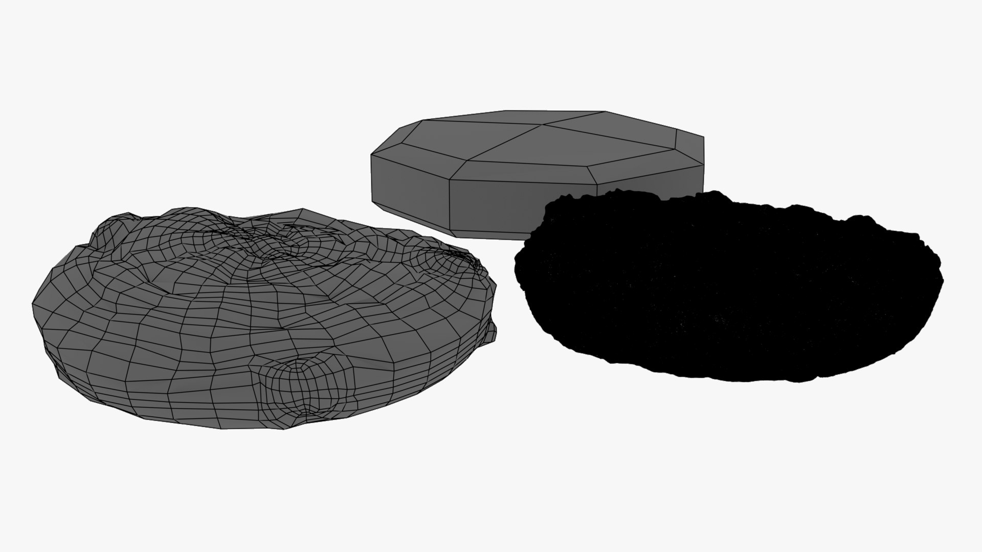 3D Photogrammetry Frozen Pizza LOD Set - TurboSquid 2005380