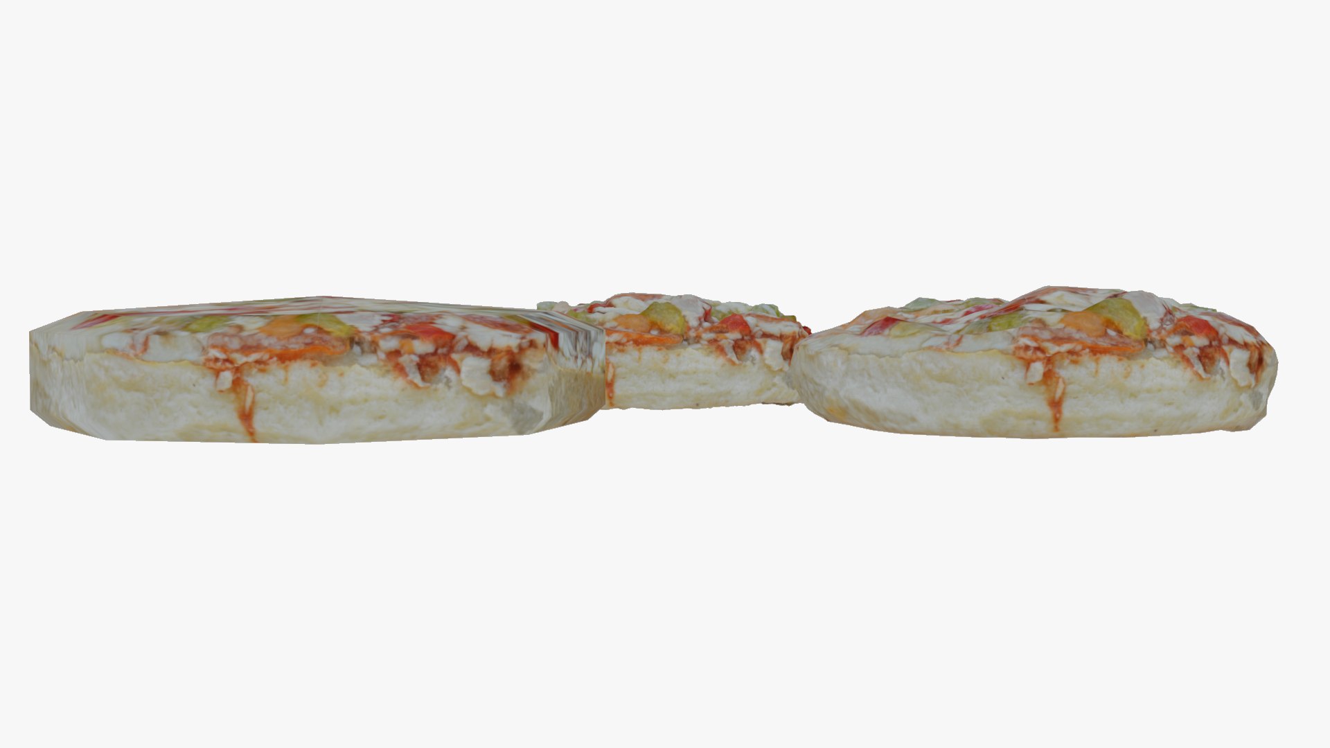 3D Photogrammetry Frozen Pizza LOD Set - TurboSquid 2005380