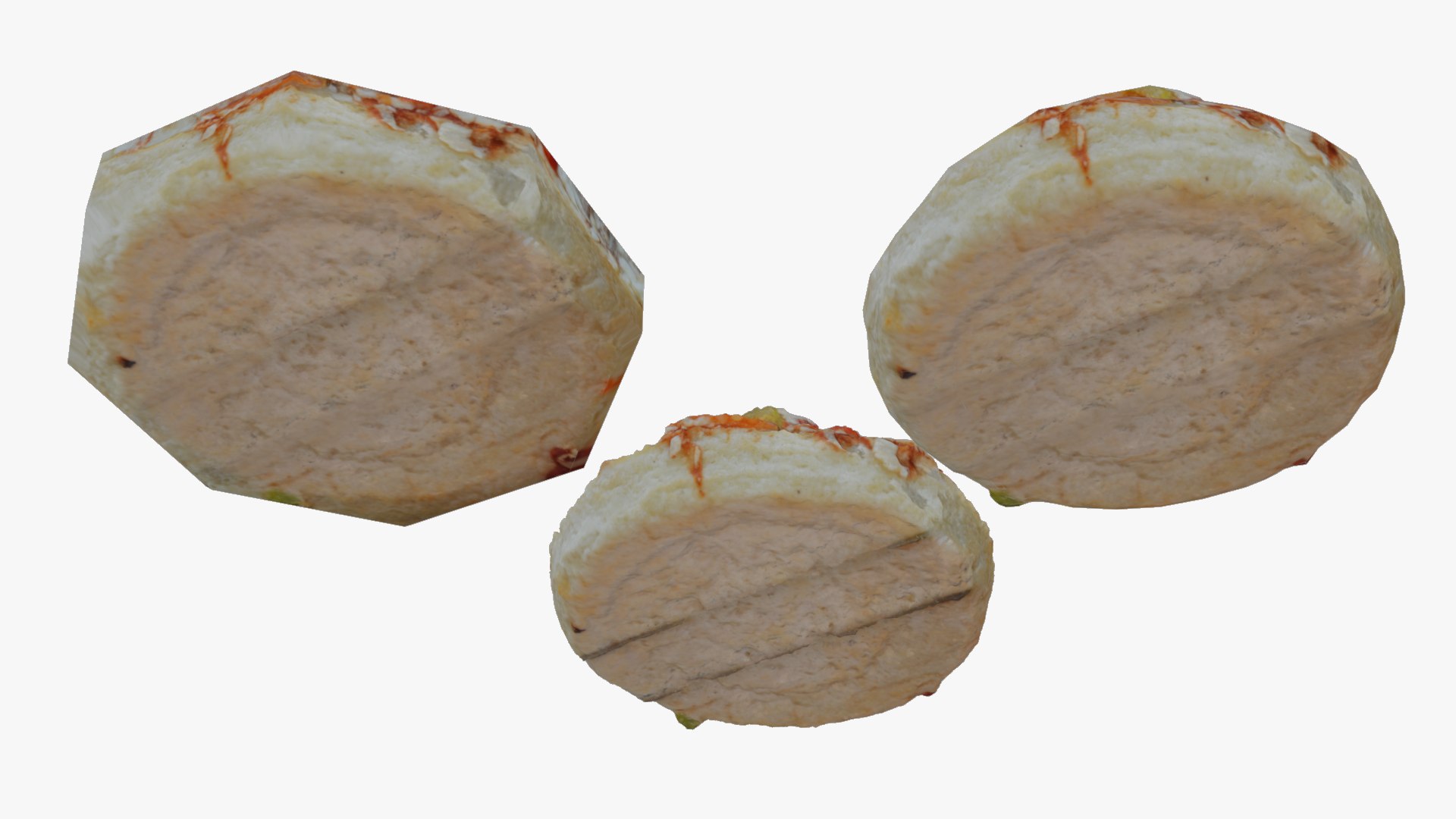 3D Photogrammetry Frozen Pizza LOD Set - TurboSquid 2005380
