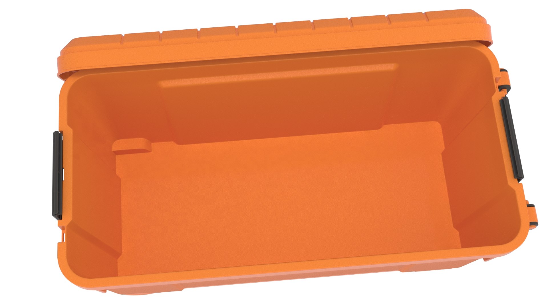 3D Open Plastic Trunk Orange - TurboSquid 2237848