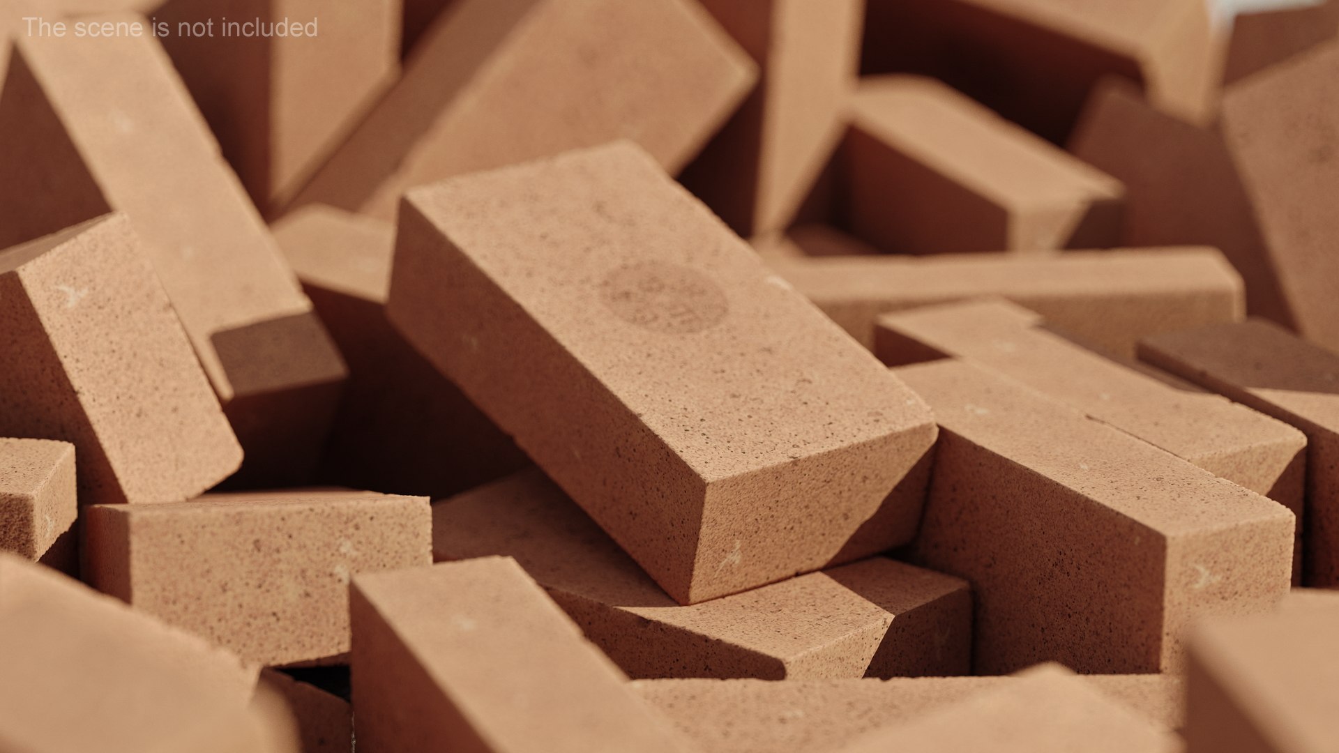 Rectangle Brown Fire Brick 3D model - TurboSquid 1965731