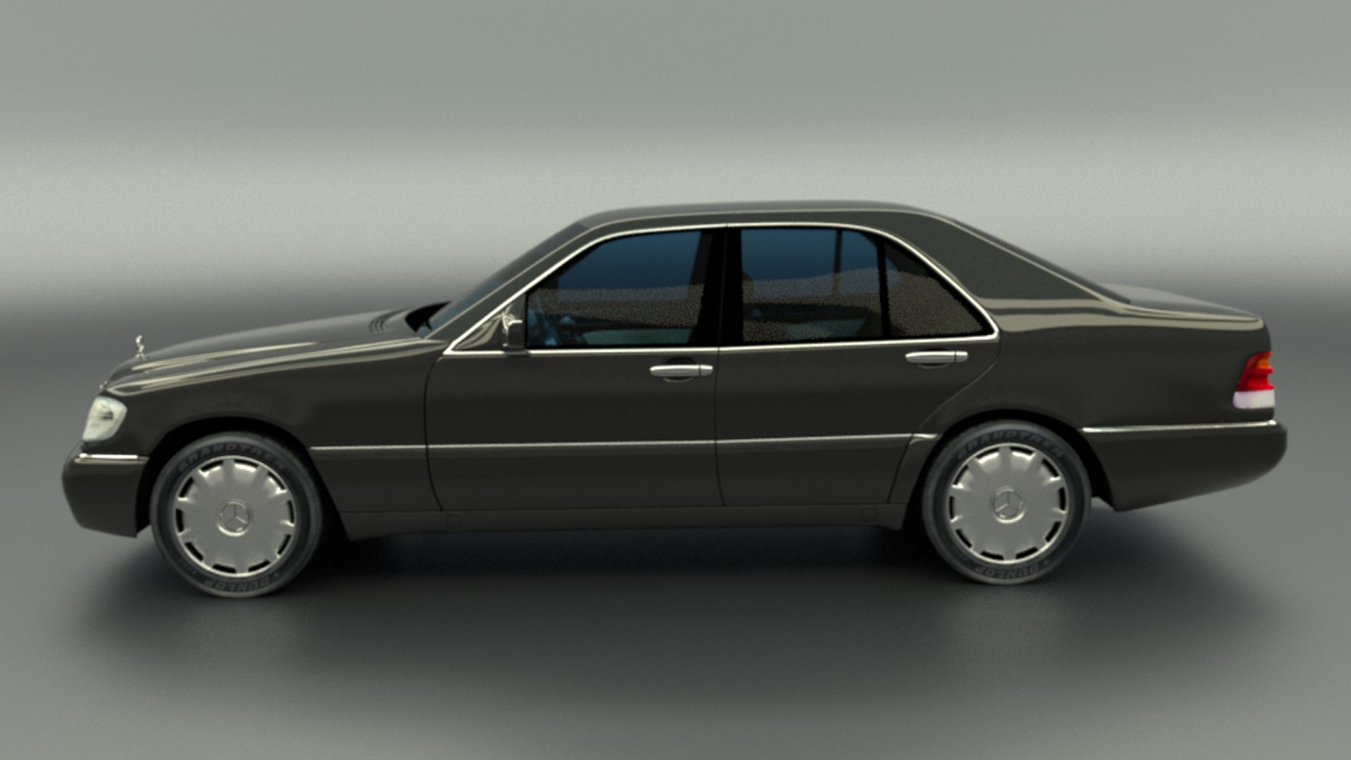 W140 S-class 3d Obj