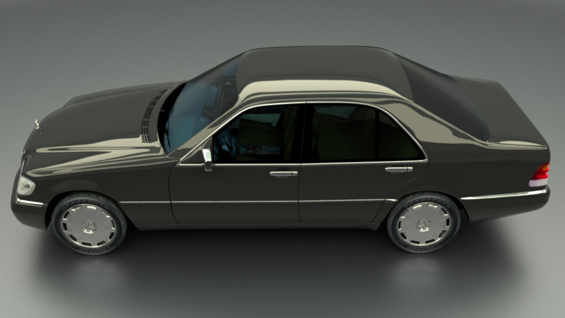 W140 S-class 3d Obj