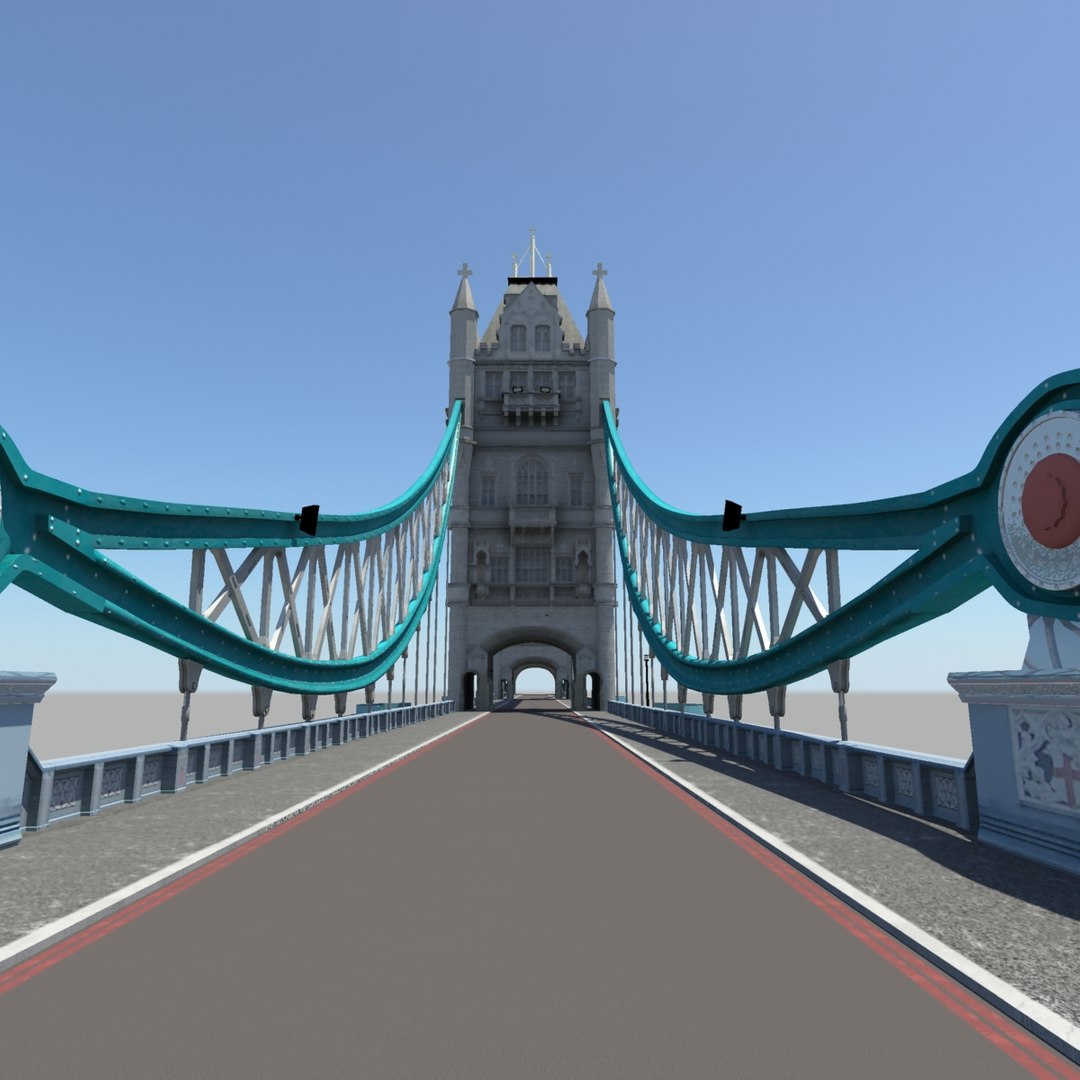 3d Model London Tower Bridge