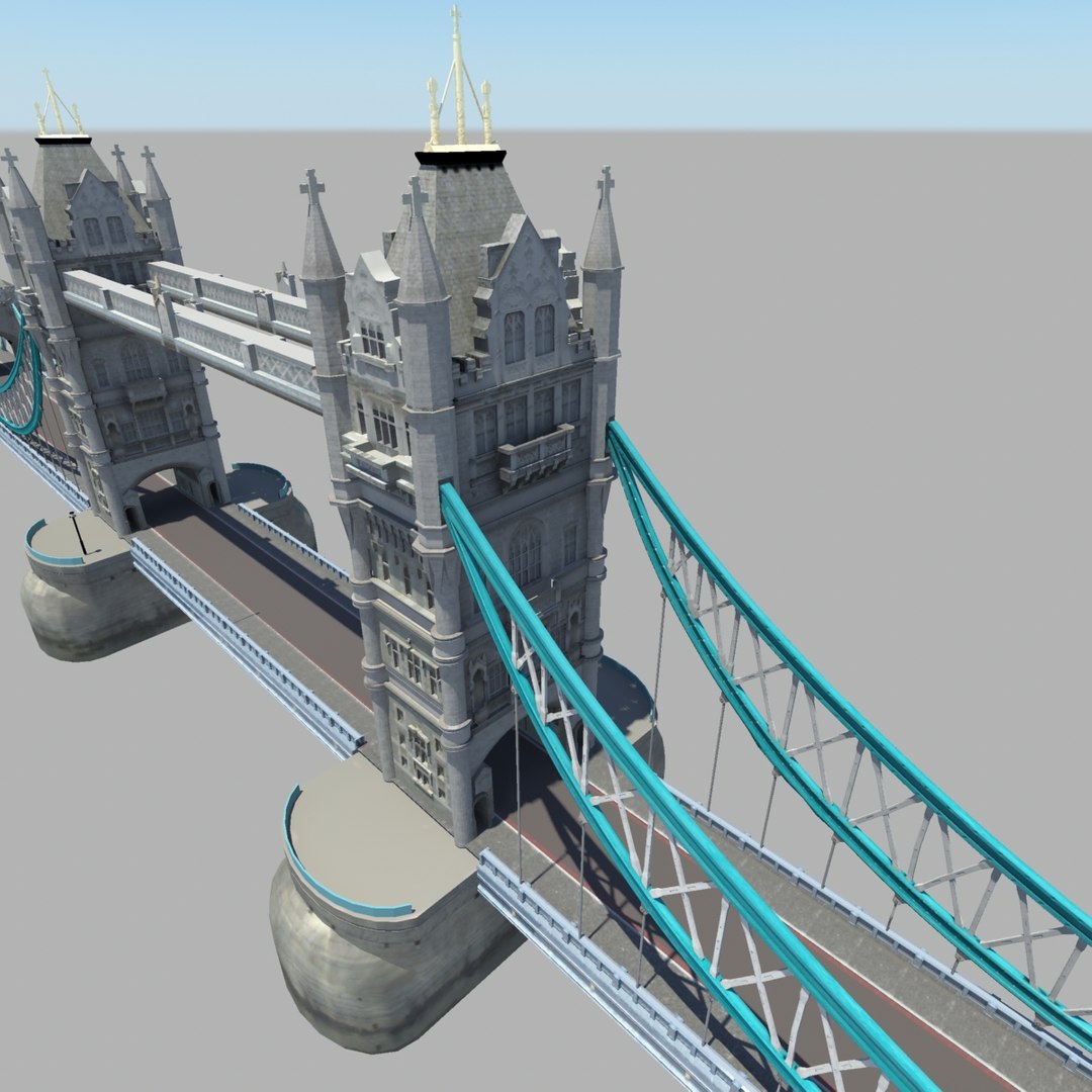 3d Model London Tower Bridge