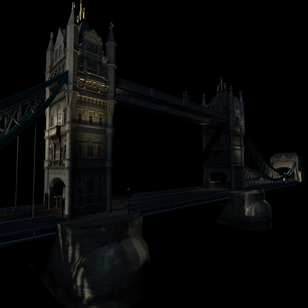 3d Model London Tower Bridge