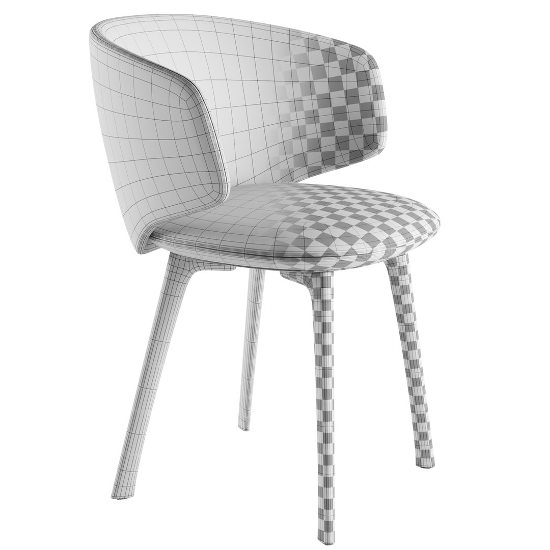3D Universal Collection Chair By MDF Italia Model - TurboSquid 2017607