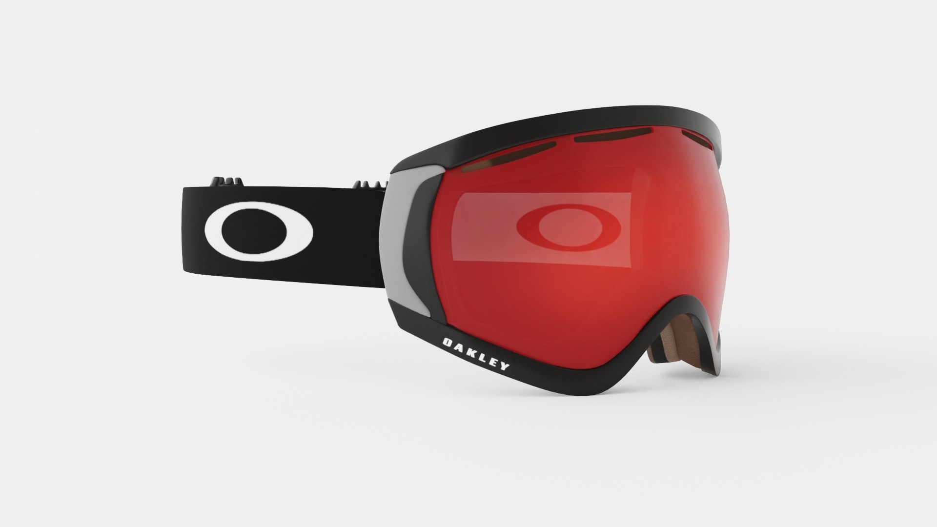 3D Oakley Canopy - Prizm Snow Rose Sport Glasses - TurboSquid 2232631