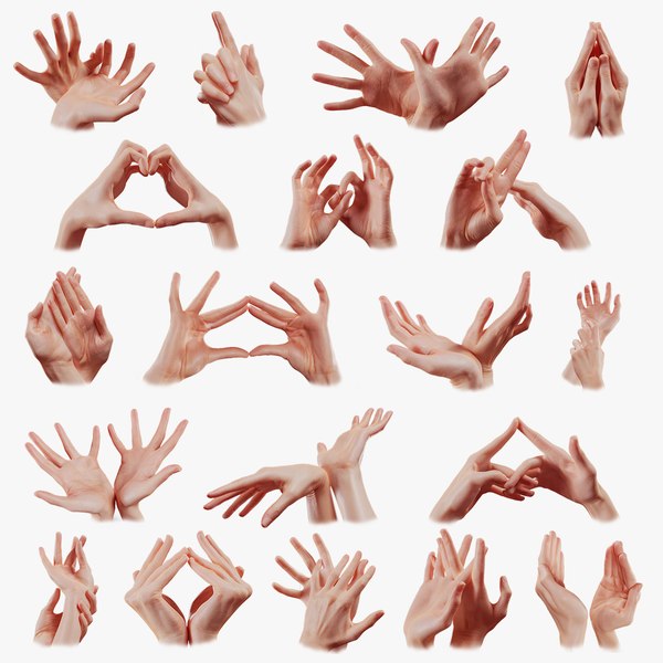 Hand Model Poses