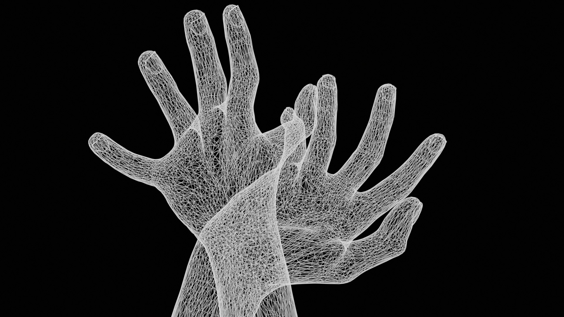 3D 19 Duo Female Hand Poses Model - TurboSquid 2200491