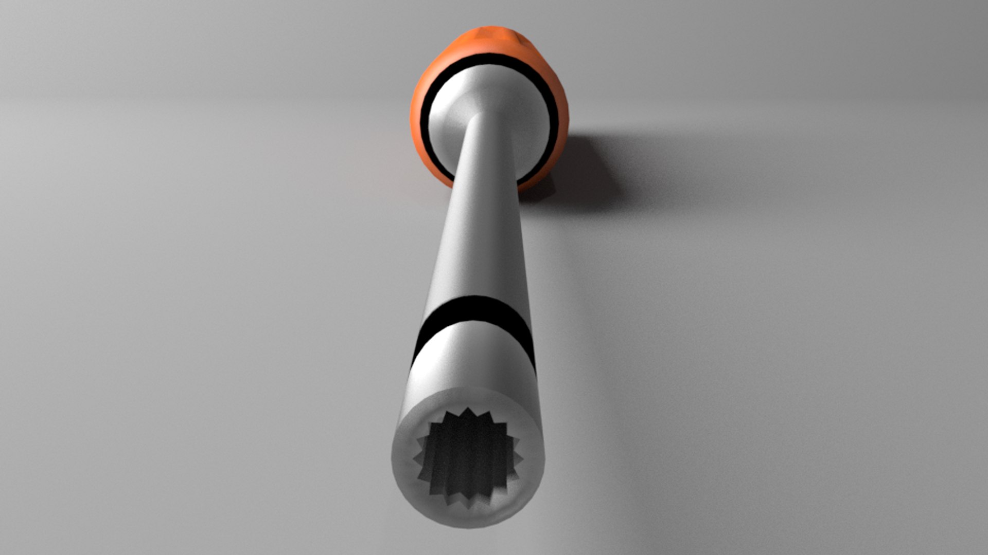 3D screw driver 16 point - TurboSquid 1591960