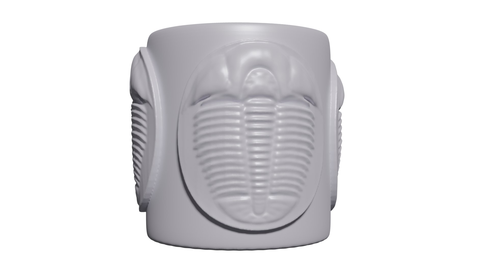 Paleo Cup Trilobite Erathia 3D Printable 3D Model - TurboSquid 2262467